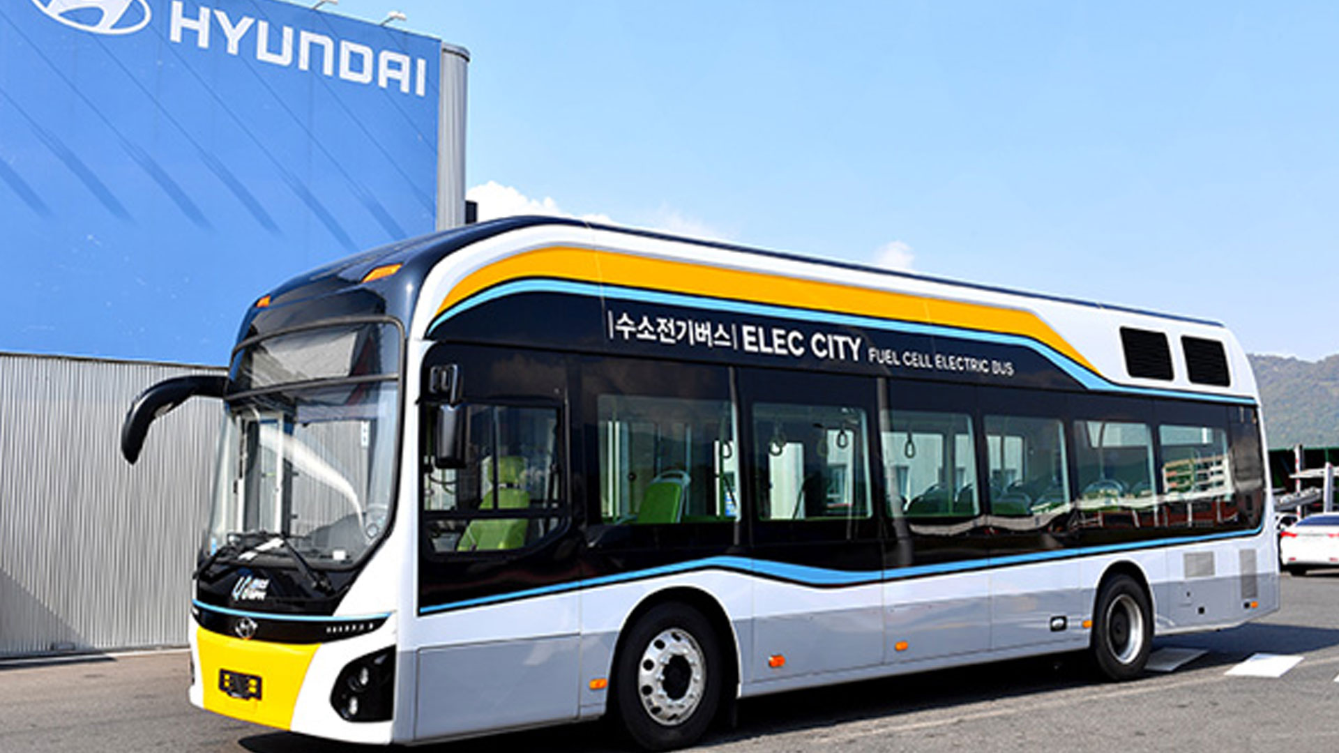 현대자동차, 신형 수소전기버스 '울산市 정기노선' 22일부터 운행