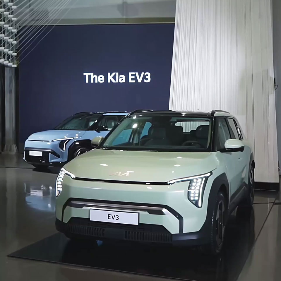 실물 최초 공개, 기아 EV3의 모습은? | #Shorts